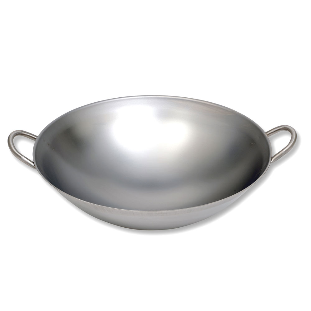 Berner WPR2ITC Wok-Pfanne Edelstahl für ITC Geräte | GastroXtrem ...
