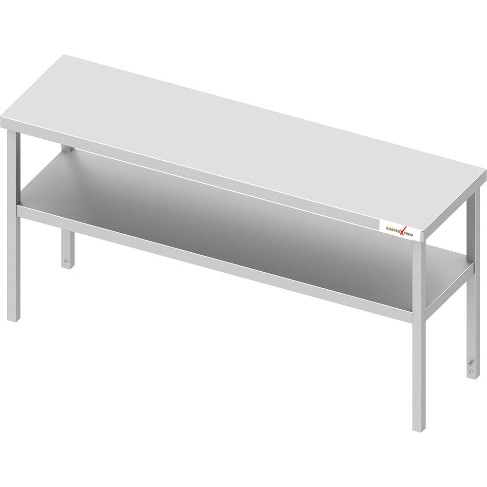 GASTROXTREM Edelstahl Aufsatzbord 2-etagig - versch. Ausführungen | Wandborde Edelstahl ...
