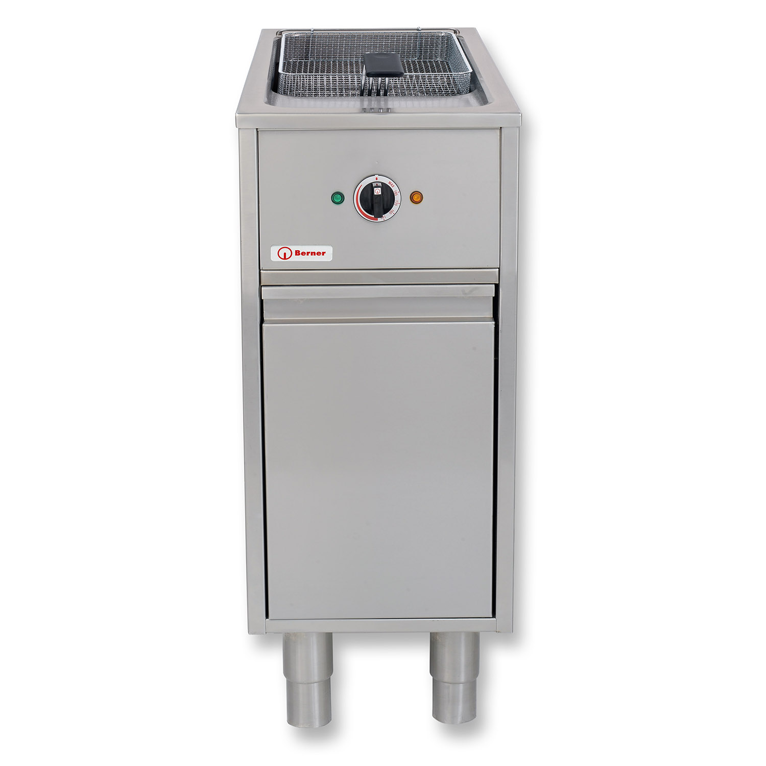 Berner BFHE40 Elektro Fritteuse Standgerät mit 1 Becken mit Sensor ...