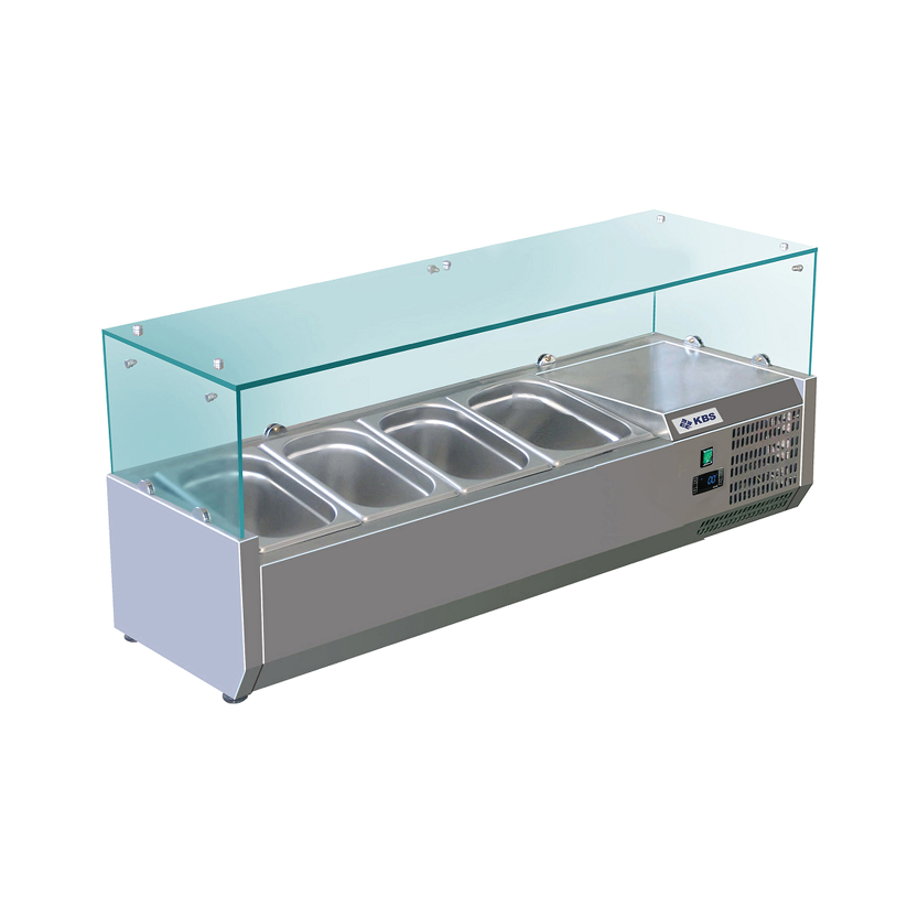 Aufsatzkühlvitrinen | Kühlvitrinen | KBS | Marken | GastroXtrem - Gastrotechnik mit Herz & Verstand